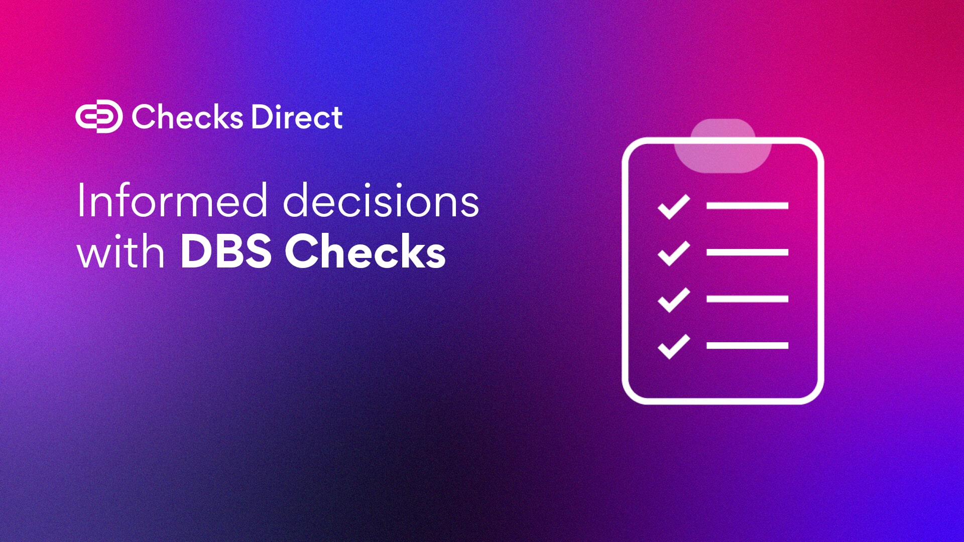 DBS Checks | Checks Direct